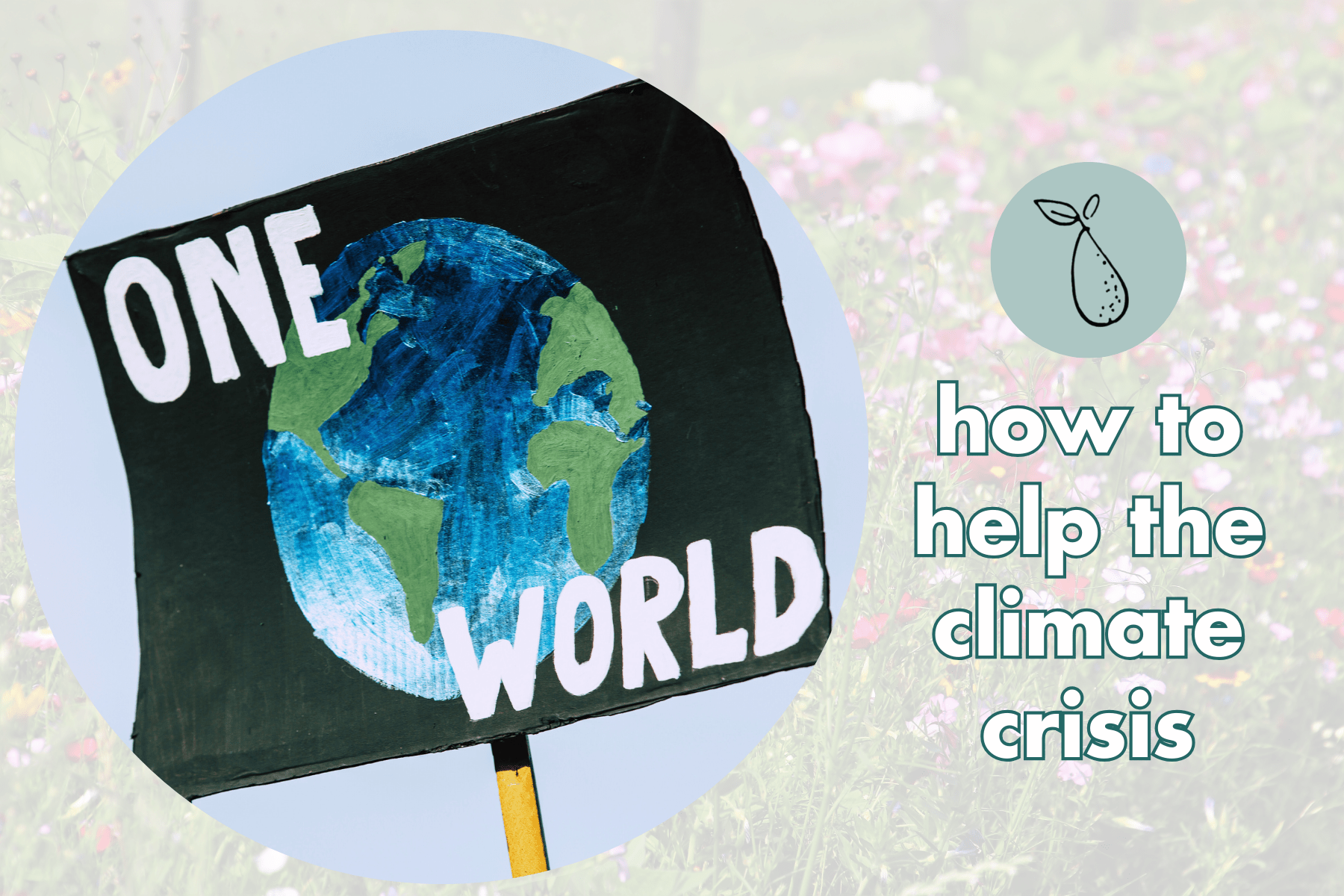 How To Help With Climate Change | Top 10 Ways To Help – Green Pear Eco