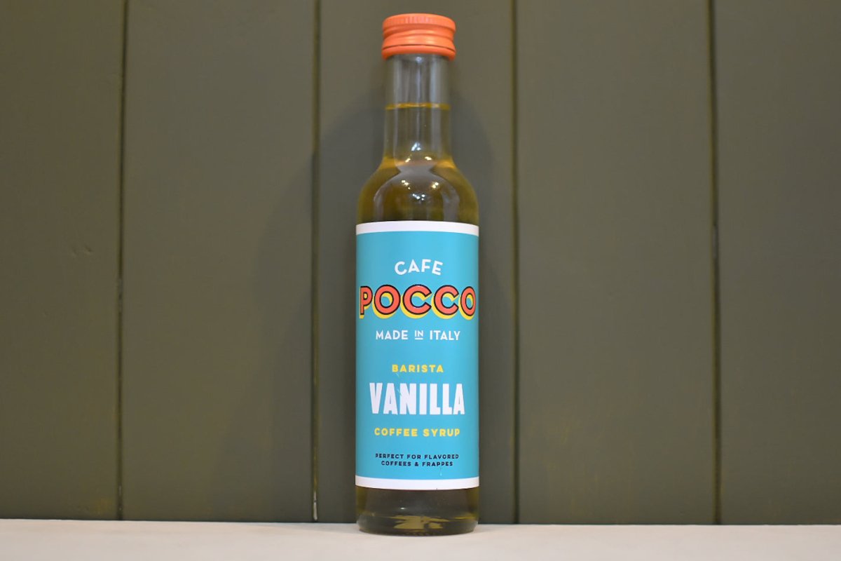 Cafe Pocco Vanilla Coffee Syrup 250ml | Cafe Pocco – Green Pear Eco