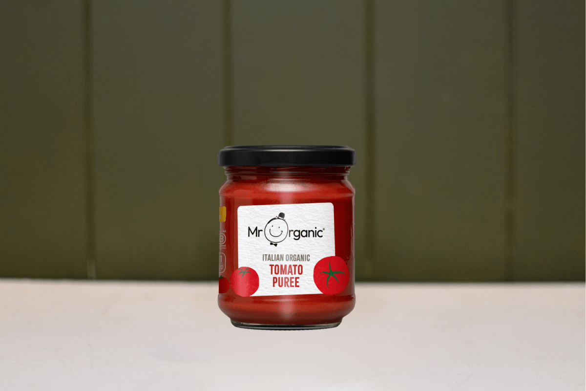 Organic Tomato Purée - Mr Organic – Green Pear Eco