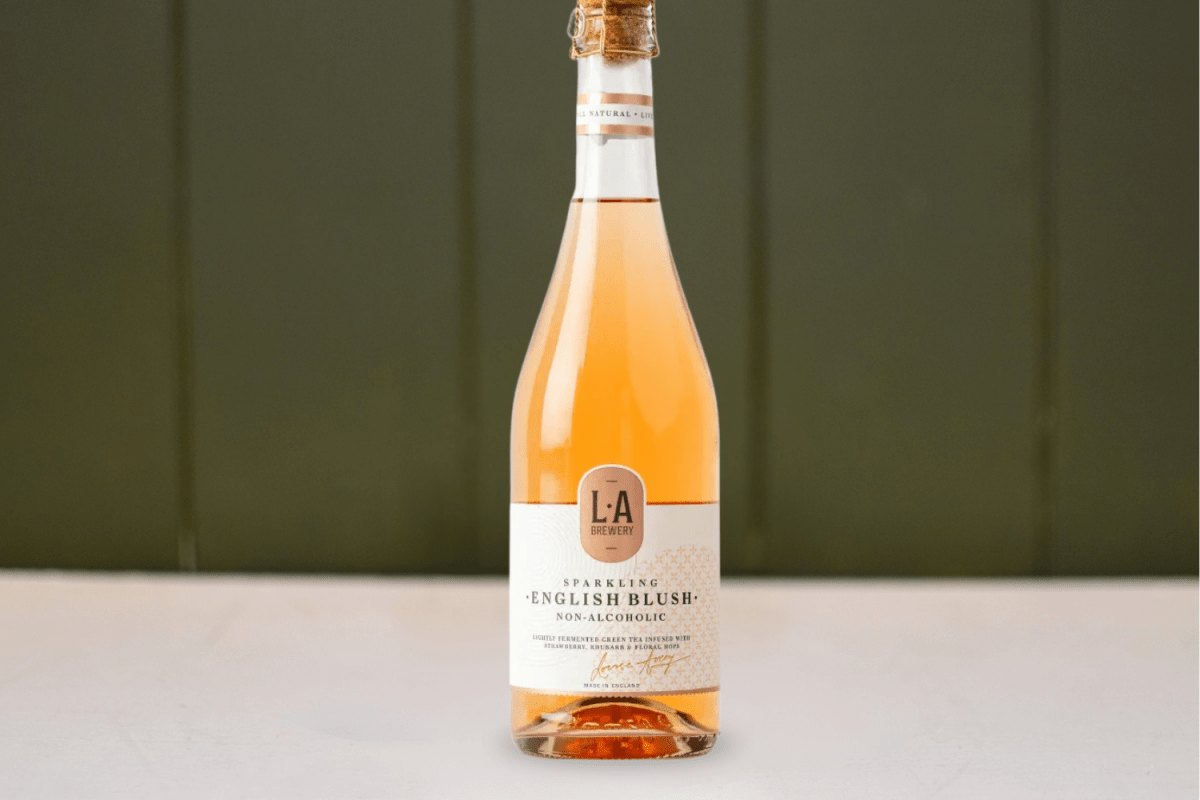 Sparkling English Blush - Low-Alcohol | LA Brewery – Green Pear Eco