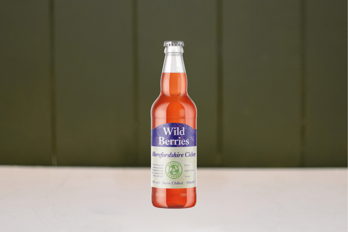 Wild Berries - Fruit Cider 4% | Celtic Marches – Green Pear Eco